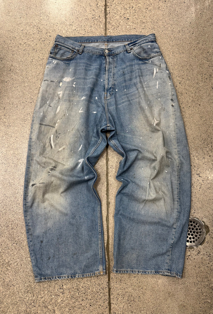 Acne Studios ‘Paint Splatter’ Super Baggy Denim – Alex Maxamenko