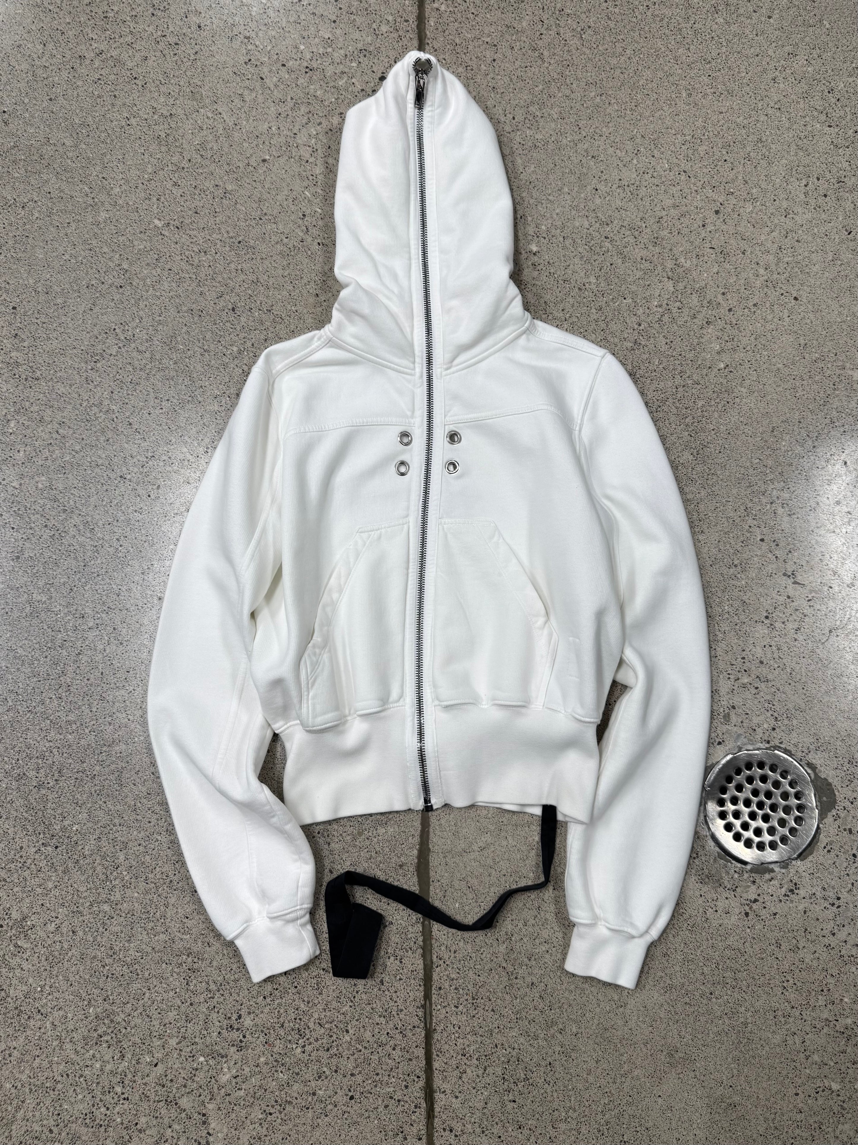 SS2021 Rick Owens Grommet ‘Gimp’ Full Zip Hoodie – Alex Maxamenko