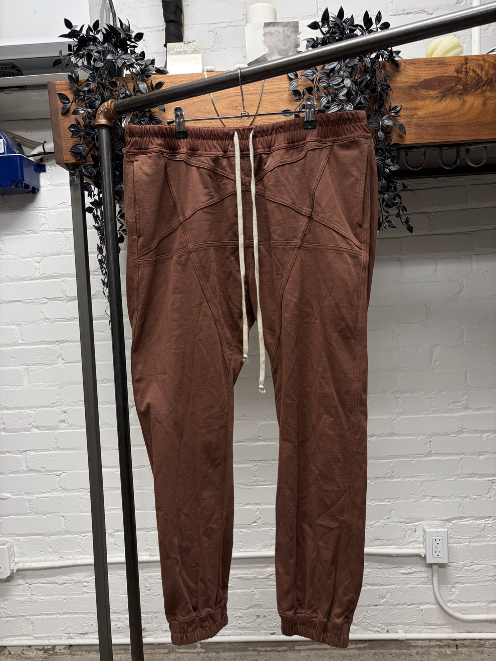 AW2022 Rick Owens ‘Strobe’ Pentagram Drawstring Sweatpants – Alex Maxamenko